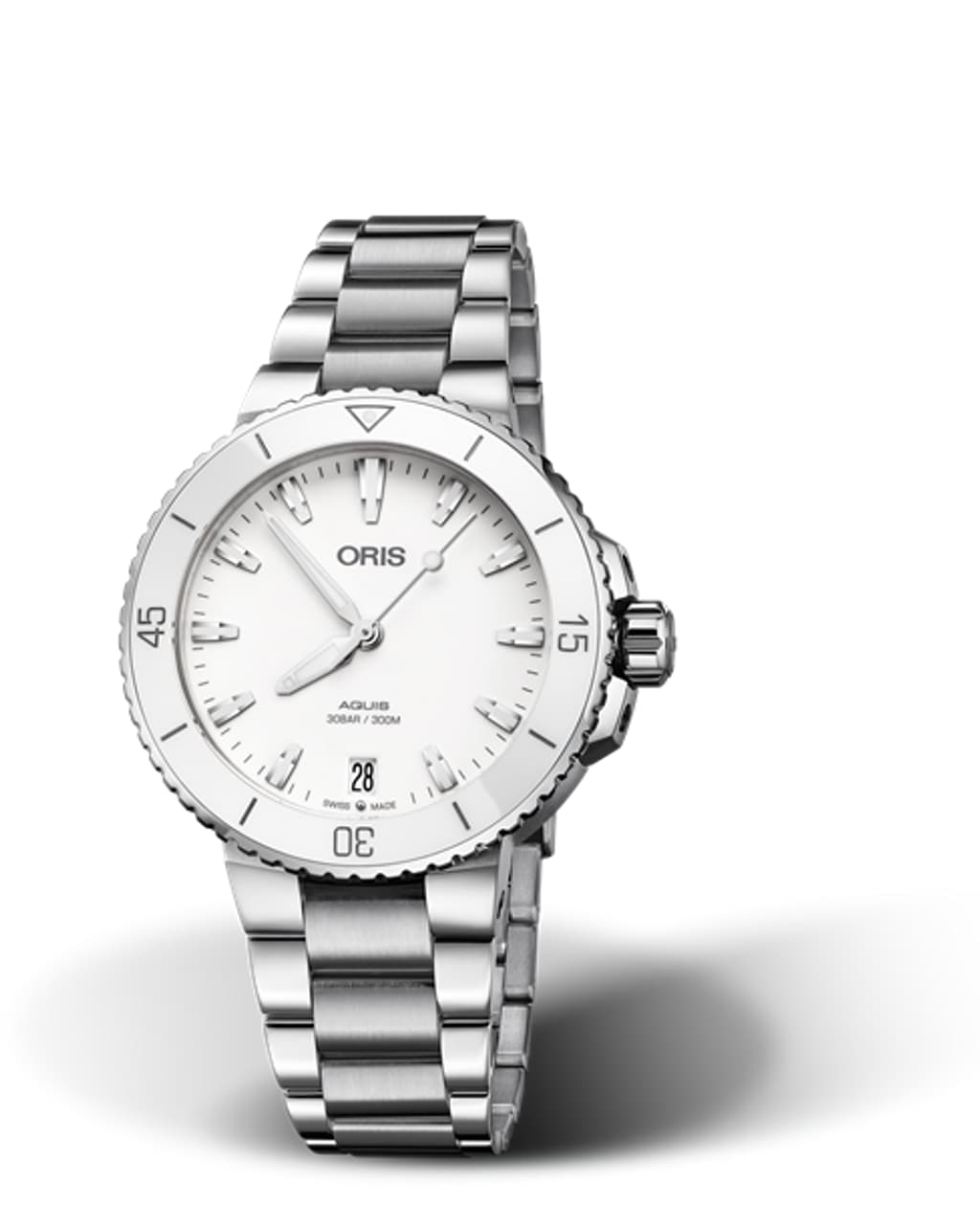 Aquis デイト - 01 733 7731 4151-07 8 18 05P | Oris